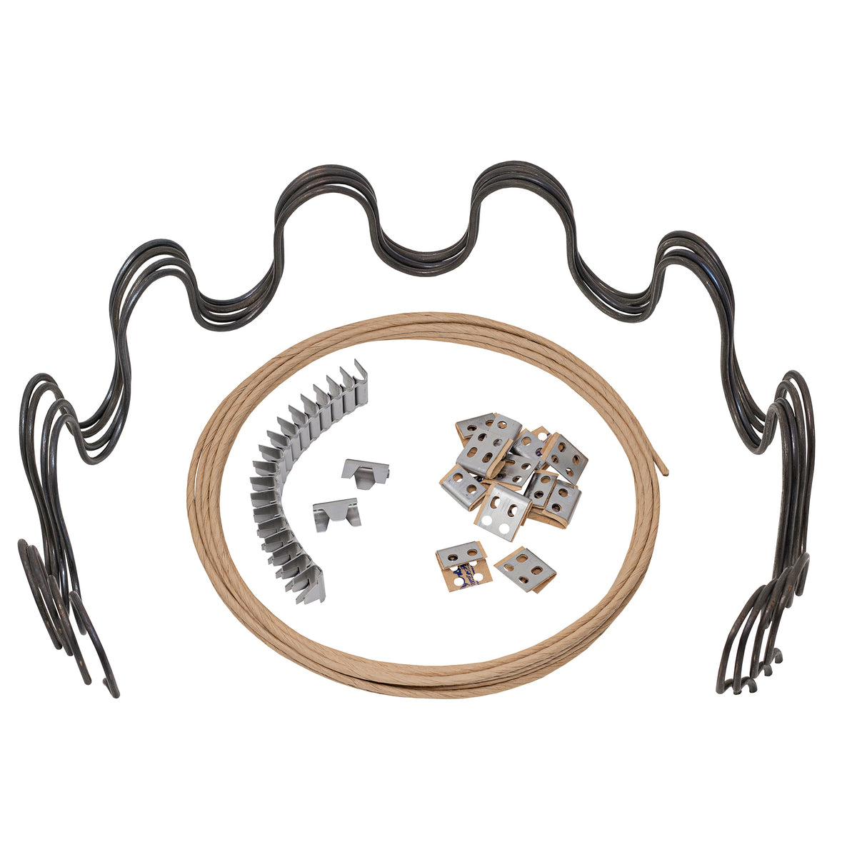 31" Upholstery Spring Replacement Kit- 4pk Springs, Clips, Wire w/ Ins ...